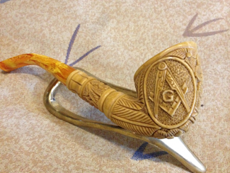 Masonic MEERSCHAUM Pipes | meerschaumpipemaster